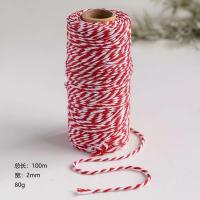 China 2mm Cotton Twisted Rope 550 Pounds Strength - 50ft Length for DIY Crafts and Macrame Projects for sale