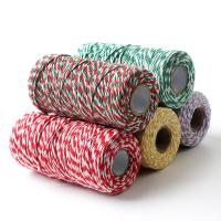 China 2mm Cotton Twisted Rope 550 Pounds Strength - 50ft Length for DIY Crafts and Macrame Projects for sale