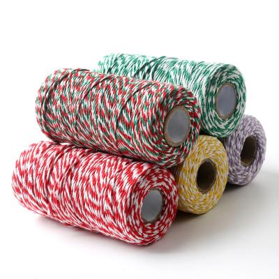 China 2mm Cotton Twisted Rope 550 Pounds Strength - 50ft Length for DIY Crafts and Macrame Projects for sale