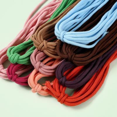 China 6mm Braided Cotton Rope for Garment Drawstring - 550lb Strength, 50ft Length - GreatRibbon GR-00118 for sale