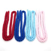 China 13mm Three Strand Cotton Rope - 550 lb Strength, 50 ft Length for Dog Leash & Climbing Applications for sale