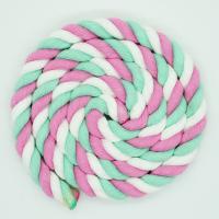 China 13mm Three Strand Cotton Rope - 550 lb Strength, 50 ft Length for Dog Leash & Climbing Applications for sale