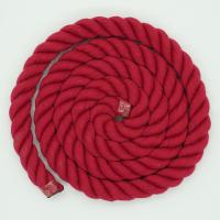 China 13mm Three Strand Cotton Rope - 550 lb Strength, 50 ft Length for Dog Leash & Climbing Applications for sale