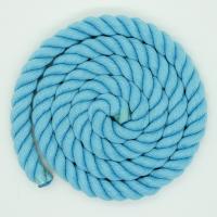 China 13mm Three Strand Cotton Rope - 550 lb Strength, 50 ft Length for Dog Leash & Climbing Applications for sale