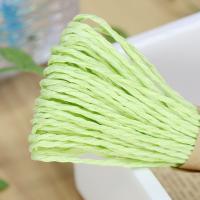 China GreatRibbon GR-00121 2-Strand Twisted Paper Cord 100m Eco-Friendly Craft Rope for Gift Wrapping for sale