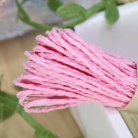 China GreatRibbon GR-00121 2-Strand Twisted Paper Cord 100m Eco-Friendly Craft Rope for Gift Wrapping for sale