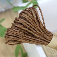 China GreatRibbon GR-00121 2-Strand Twisted Paper Cord 100m Eco-Friendly Craft Rope for Gift Wrapping for sale