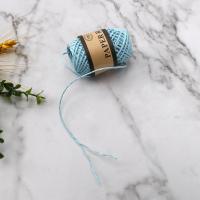 China 2mm Colored Paper Rope 10m Eco-Friendly Craft Twine for Gift Wrapping and DIY Projects for sale