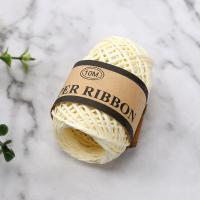 China 2mm Colored Paper Rope 10m Eco-Friendly Craft Twine for Gift Wrapping and DIY Projects for sale