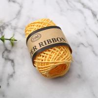 China 2mm Colored Paper Rope 10m Eco-Friendly Craft Twine for Gift Wrapping and DIY Projects for sale