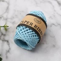 China 2mm Colored Paper Rope 10m Eco-Friendly Craft Twine for Gift Wrapping and DIY Projects for sale