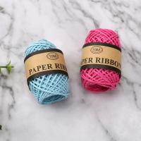 China 2mm Colored Paper Rope 10m Eco-Friendly Craft Twine for Gift Wrapping and DIY Projects for sale