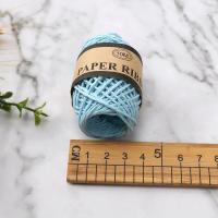 China 2mm Colored Paper Rope 10m Eco-Friendly Craft Twine for Gift Wrapping and DIY Projects for sale