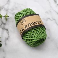 China 2mm Colored Paper Rope 10m Eco-Friendly Craft Twine for Gift Wrapping and DIY Projects for sale