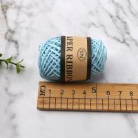 China 2mm Colored Paper Rope 10m Eco-Friendly Craft Twine for Gift Wrapping and DIY Projects for sale