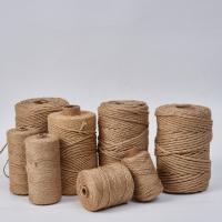 China 1mm-20mm Colored Jute Twine ISO9001 Certified Eco-Friendly Natural Rope 10m Length for sale