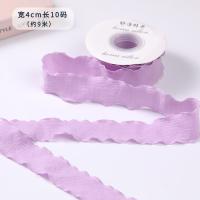 China GreatRibbon GR-00132 40mm Natural Jute Ribbon with Linen Wrinkle Edge - 10m Length for Crafts and Gift Wrapping for sale