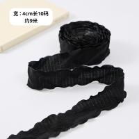 China GreatRibbon GR-00132 40mm Natural Jute Ribbon with Linen Wrinkle Edge - 10m Length for Crafts and Gift Wrapping for sale