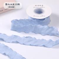 China GreatRibbon GR-00132 40mm Natural Jute Ribbon with Linen Wrinkle Edge - 10m Length for Crafts and Gift Wrapping for sale
