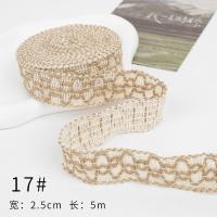 China Christmas Brown Burlap Ribbon 5mm-45mm Wired Jute Gift Wrapping Craft Material for sale