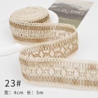 China Christmas Brown Burlap Ribbon 5mm-45mm Wired Jute Gift Wrapping Craft Material for sale