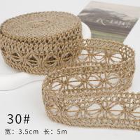China Christmas Brown Burlap Ribbon 5mm-45mm Wired Jute Gift Wrapping Craft Material for sale