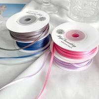 China 3mm Double-Face Polyester Satin Ribbon - 50 Yard Roll with High-Density Construction for Gift Wrapping and Decorations for sale