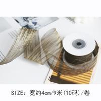 China Polyester 38mm Organza Ribbon Eco Friendly Pale Pink Organza Ribbon for sale