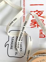China 13mm Printed Cotton Ribbon 30 Yards for DIY Crafts and Gift Packaging - ISO Certified for sale