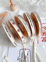 China 13mm Printed Cotton Ribbon 30 Yards for DIY Crafts and Gift Packaging - ISO Certified for sale