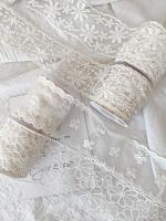 China 65mm Polyester Lace Ribbon for Wedding Decoration and Gift Packing for sale