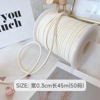 China 3mm Double-Faced Velvet Ribbon 100 Yards - ISO9001 Certified Suede Leather Edge Ribbon for Crafts and Gift Wrapping for sale