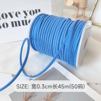 China 3mm Double-Faced Velvet Ribbon 100 Yards - ISO9001 Certified Suede Leather Edge Ribbon for Crafts and Gift Wrapping for sale