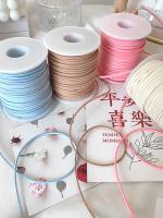 China 3mm Double-Faced Velvet Ribbon 100 Yards - ISO9001 Certified Suede Leather Edge Ribbon for Crafts and Gift Wrapping for sale