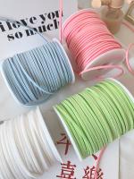 China 3mm Double-Faced Velvet Ribbon 100 Yards - ISO9001 Certified Suede Leather Edge Ribbon for Crafts and Gift Wrapping for sale