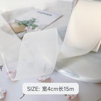China High Density Polyester Organza Ribbon 40mm For Luxury Gift Packing for sale