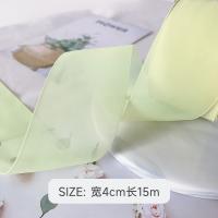 China High Density Polyester Organza Ribbon 40mm For Luxury Gift Packing for sale