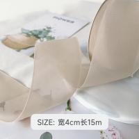 China High Density Polyester Organza Ribbon 40mm For Luxury Gift Packing for sale