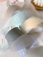 China High Density Polyester Organza Ribbon 40mm For Luxury Gift Packing for sale