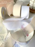 China High Density Polyester Organza Ribbon 40mm For Luxury Gift Packing for sale