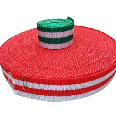 China 35mm UHMWPE Seatbelt Strap 1.0mm Thickness UV Resistant Webbing for Outdoor Equipment for sale