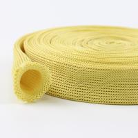 China 20mm Kevlar Fireproof Webbing - 1000°C Heat Resistant Tubular Tape for Firefighting & Rescue for sale
