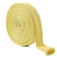 China 20mm Kevlar Fireproof Webbing - 1000°C Heat Resistant Tubular Tape for Firefighting & Rescue for sale