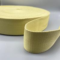 China 25mm x 1.0mm Anti-Fire Kevlar Webbing with 1000°C Heat Resistance - EN 469 NFPA 1971 NFPA 2112 Certified for sale
