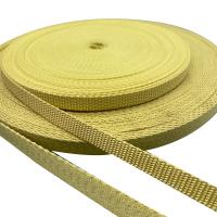 China 25mm x 1.0mm Anti-Fire Kevlar Webbing with 1000°C Heat Resistance - EN 469 NFPA 1971 NFPA 2112 Certified for sale