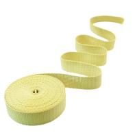 China Custom Kevlar Fire-Resistant Webbing 25mm x 1.0mm with 1000°C Heat Rating for Firefighting Equipment for sale