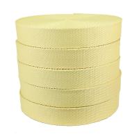 China Custom Kevlar Fire-Resistant Webbing 25mm x 1.0mm with 1000°C Heat Rating for Firefighting Equipment for sale