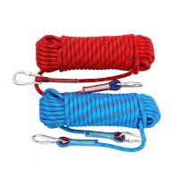 China 6mm-20mm Static Climbing Rope with 2000lbs Tensile Strength and 500kg Weight Capacity for Rescue and Rappelling for sale
