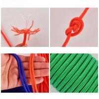 China Orange Nylon Tent Elastic Cord 2mm-10mm Diameter, 2000lbs Tensile Strength, 500kg Capacity for Outdoor Use for sale