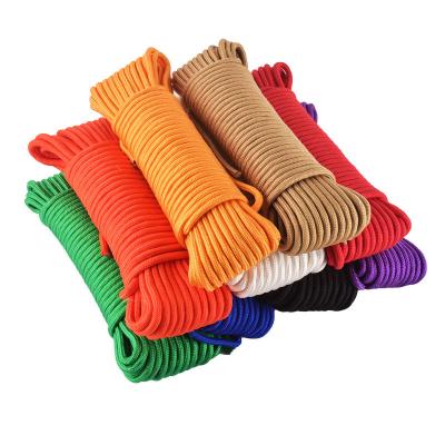 China Orange Nylon Tent Elastic Cord 2mm-10mm Diameter, 2000lbs Tensile Strength, 500kg Capacity for Outdoor Use for sale